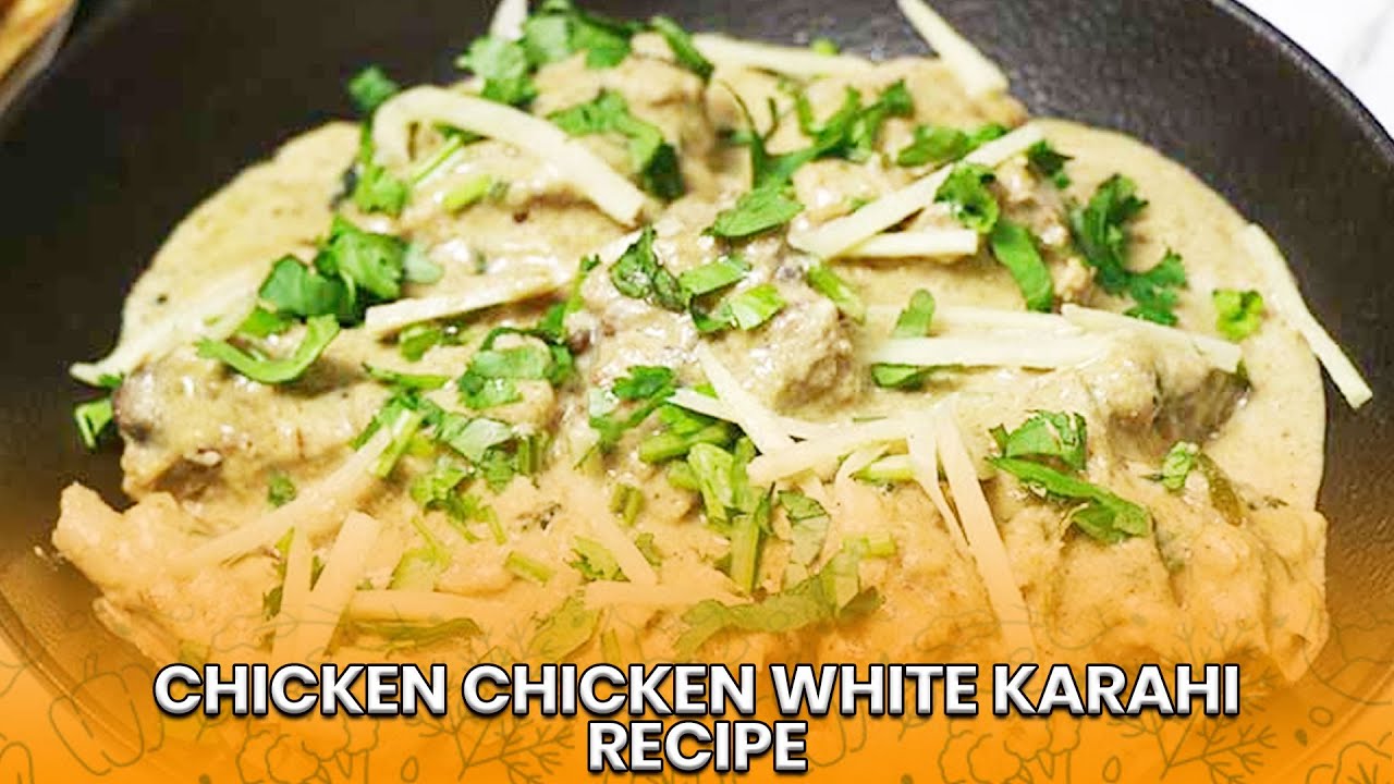 Chicken White Karahi Recipe | Kitchen Special | Chef Huma Kermani |Shan ...