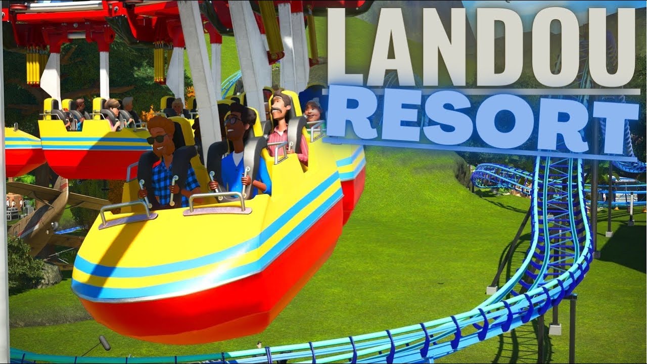 A BEACH RESORT IN PLANET COASTER? Planet Coster Park Spotlight - YouTube
