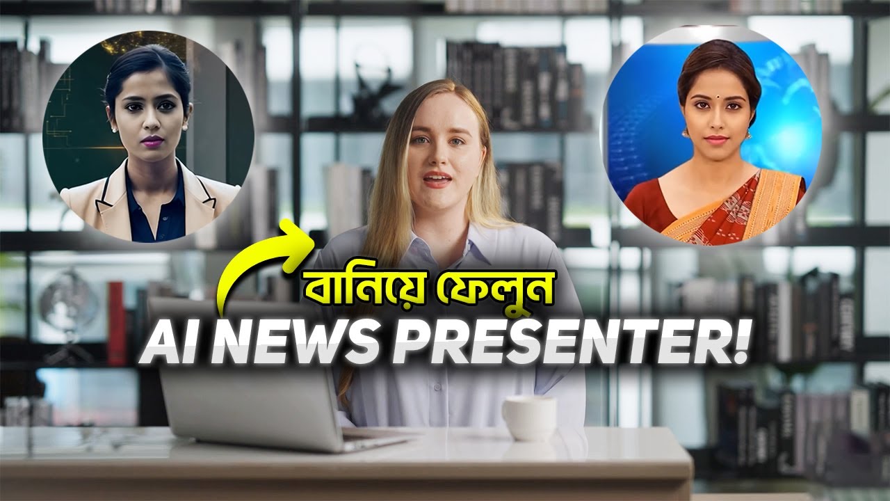 How To Create AI News Presenter - Tutorial - YouTube