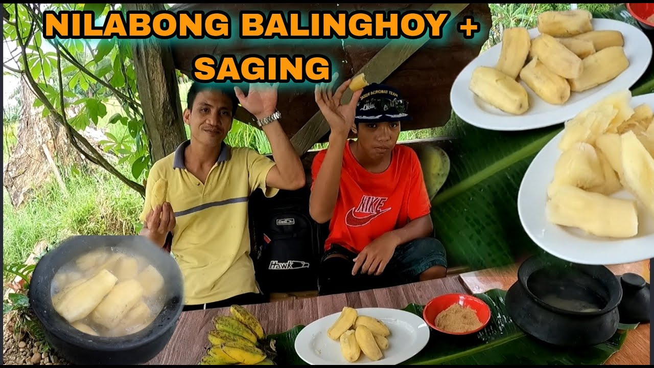 MERIENDA SAGING AT BALINGHOY - YouTube