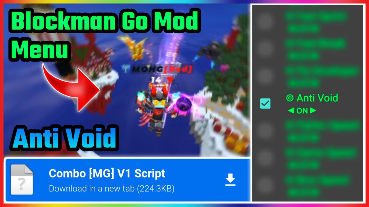Blockman Go Mod Menu Bedwars | New Features 2025 [MOHGBG] - YouTube
