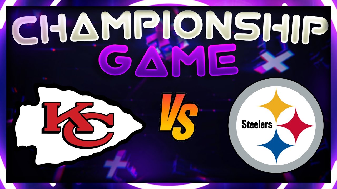 Kansas City Chiefs Vs Pittsburgh Steelers BFFL AFC Championship ...