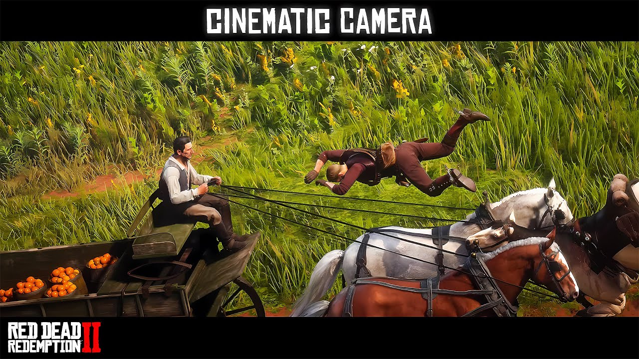 When I Use The Cinematic Camera - RDR 2 - YouTube
