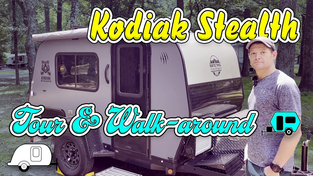 Kodiak Stealth - Rustic Trail Teardrops - YouTube