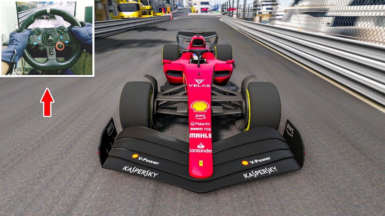 Formula 1 | Ferrari SF-23 At Monaco GP | BeamNG Drive - YouTube