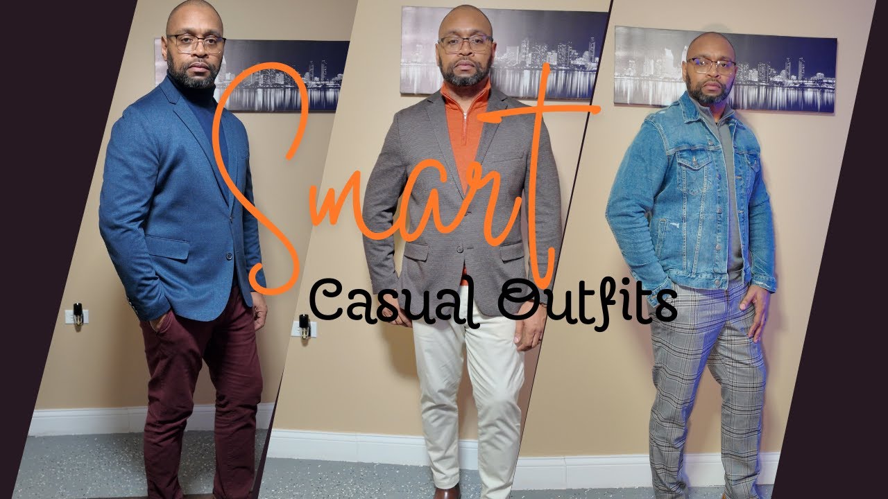 Smart Casual Looks for Men Over 40 - YouTube