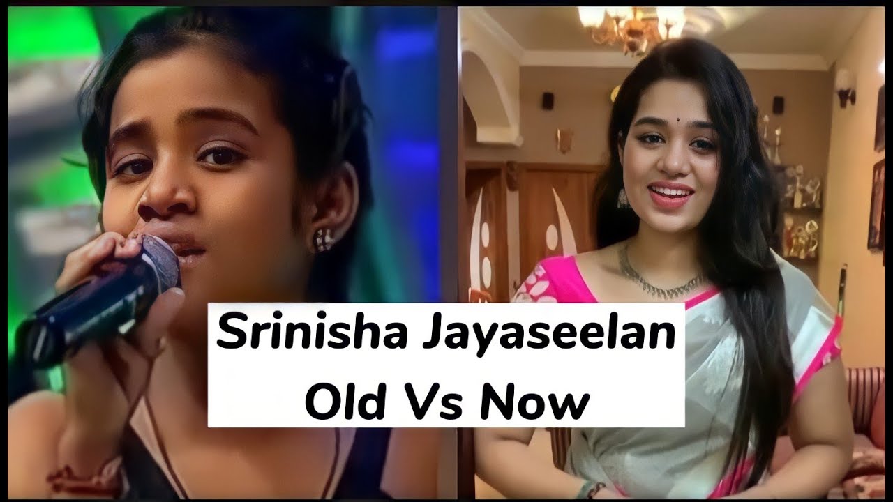 Srinisha Old Vs Now | Srinisha Jayaseelan Performance in Super Singer ...