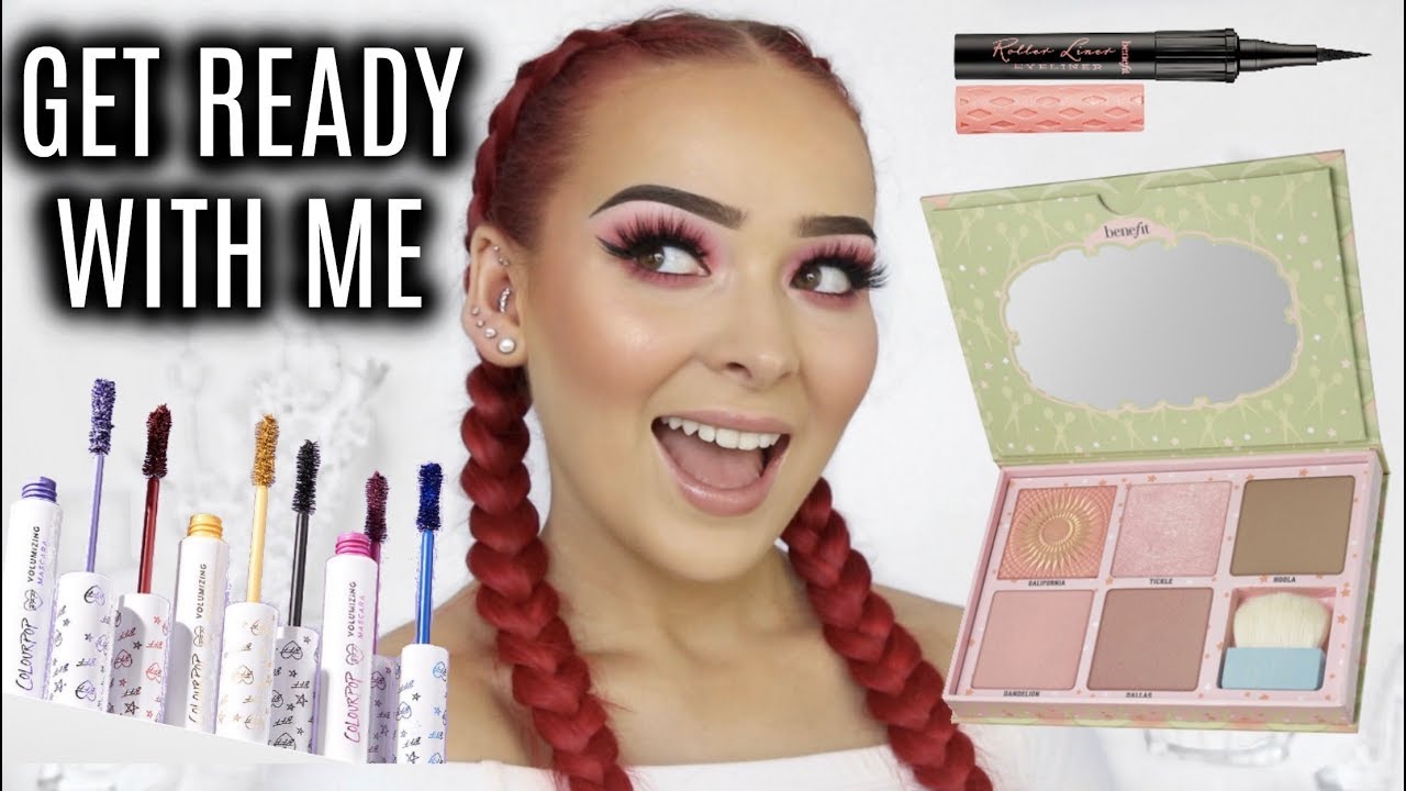 Simple Pink Glam | Chit Chat Get Ready With Me - YouTube