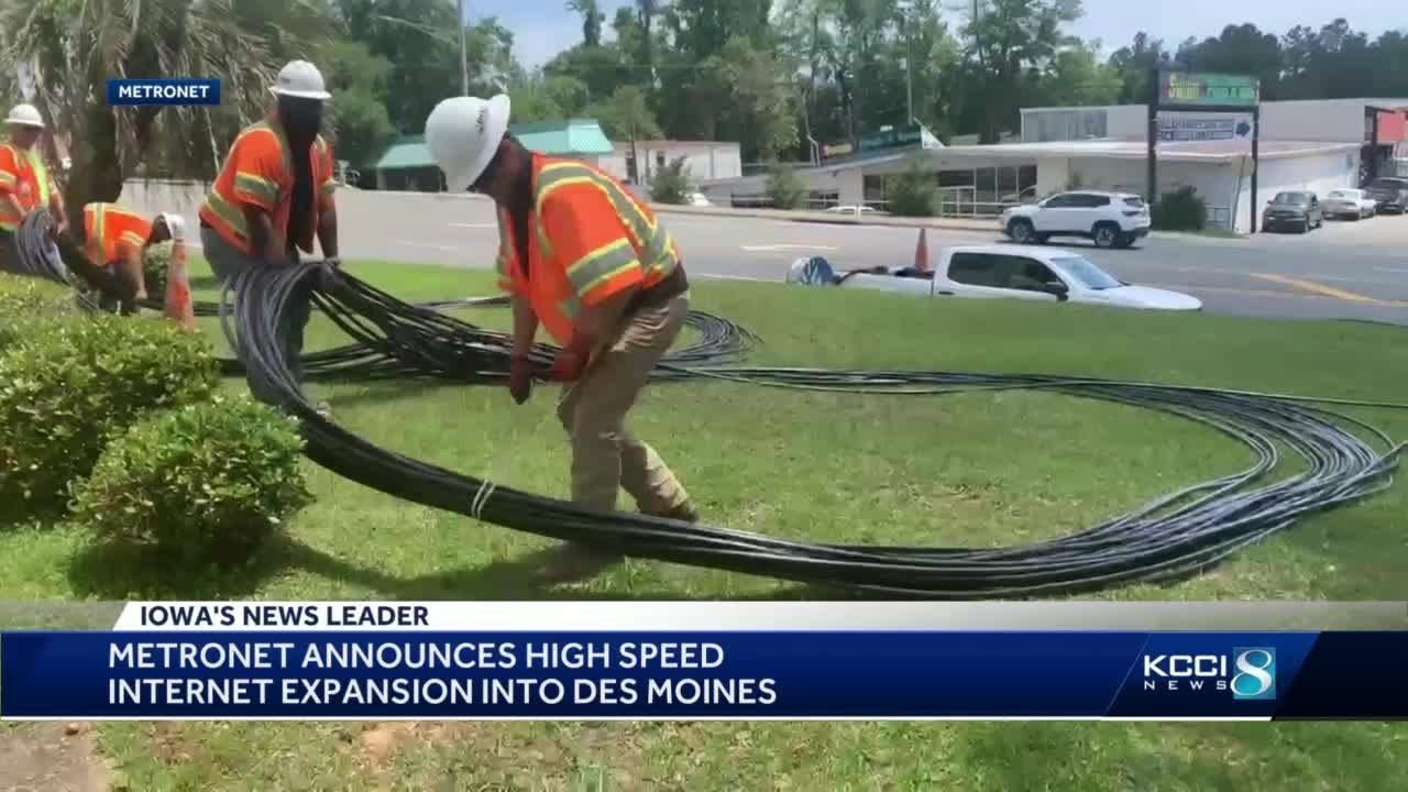 Metronet plans new fiber optic TV and internet service for Des Moines ...