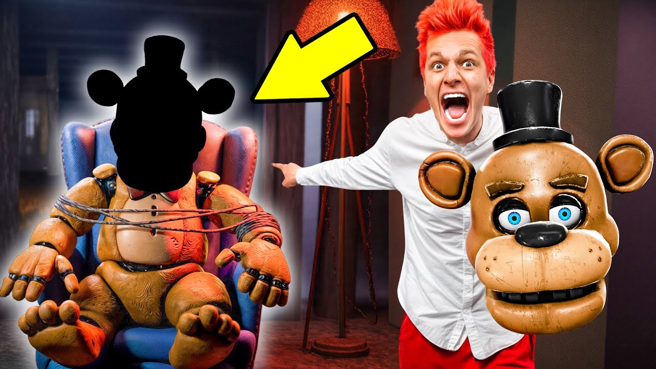 WE FINALLY UNMASKED FREDDY ANIMATRONIC !! (WE SHOULDN'T HAVE DONE THIS ...