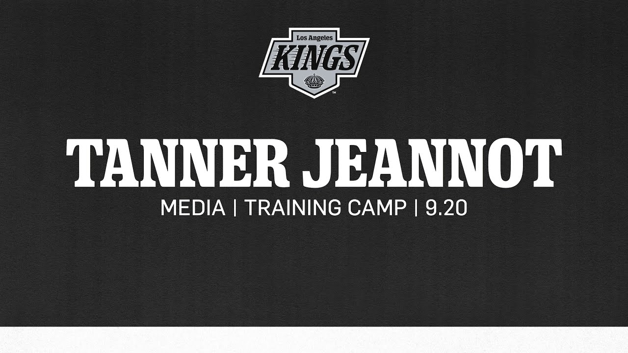 Forward Tanner Jeannot | 09.20 LA Kings Training Camp | Media ...