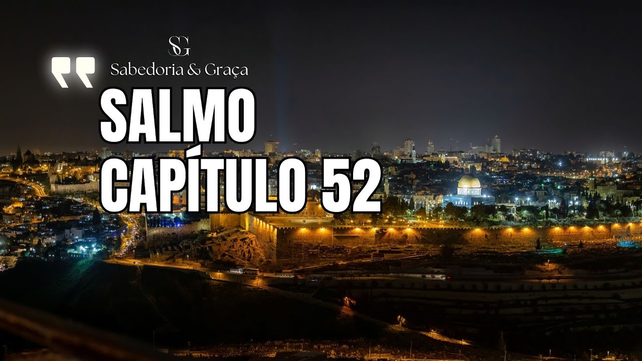 SALMO 52 - Enfatiza a importância de fazer o bem e não seguir o exemplo ...