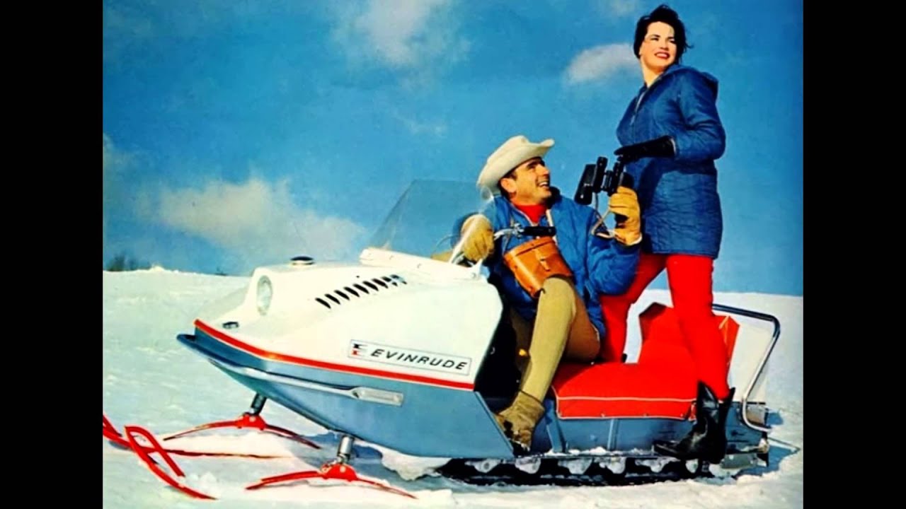 Vintage Evinrude Snowmobile Advertising - YouTube