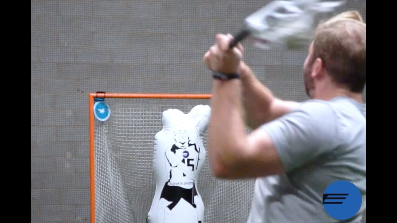 PLL Pro Lacrosse Player Deemer Class 11th Man Lacrosse Shooting Drill ...