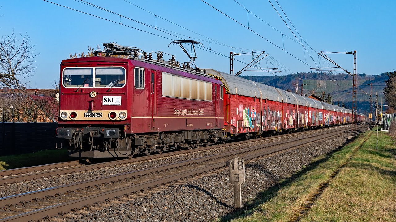Güterzüge im Blockabstand - RTB Cargo, TX Logistik, SETG Werbevectron ...