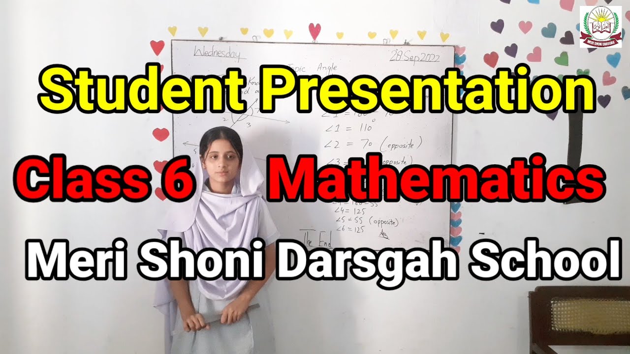 Math Presentation in Class | Math Presentation Video | Math Grade 6 ...