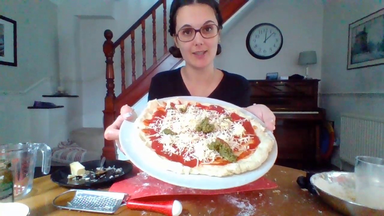 Making pizza - relaxing recipe - YouTube