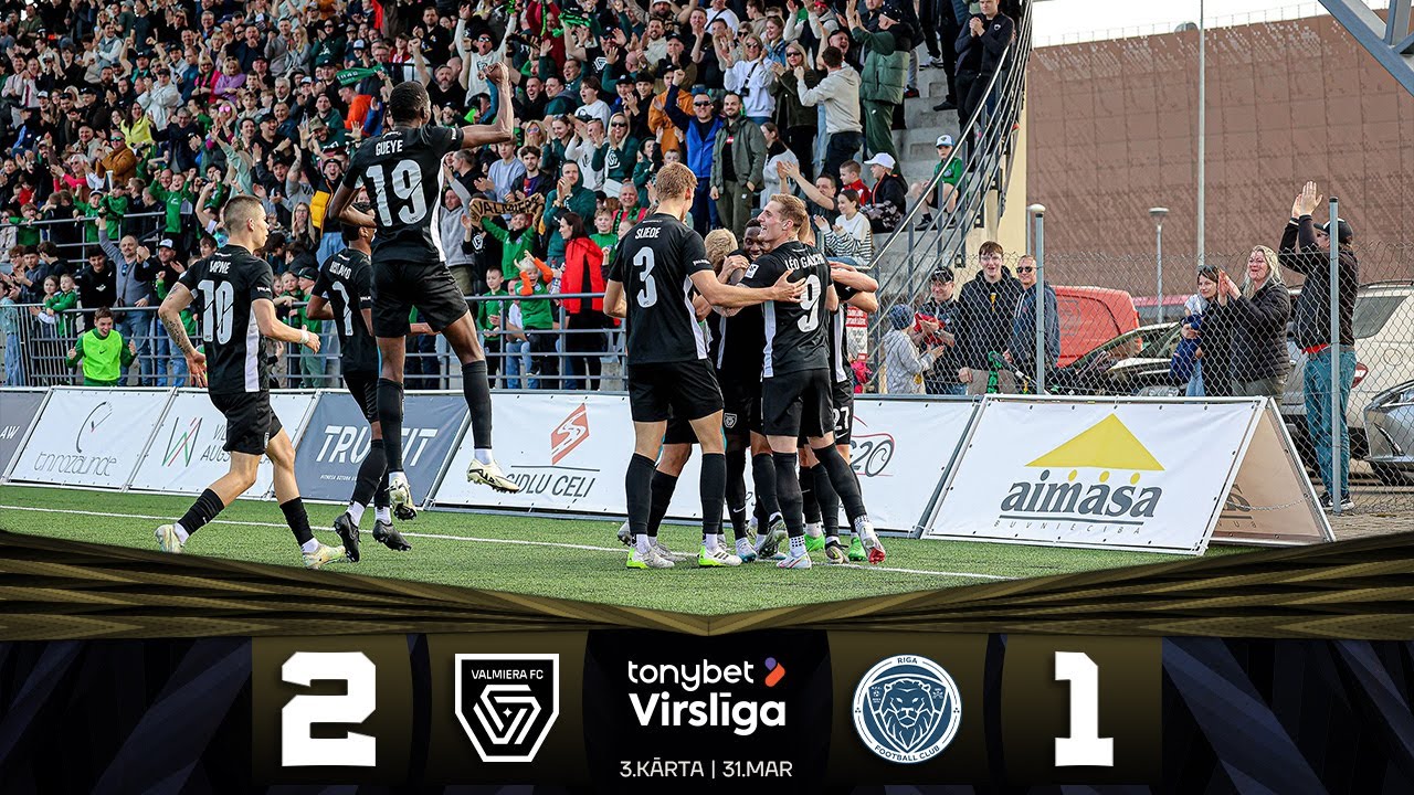 GAME RECAP | vs Riga FC (2:1) | ROUND 3 | 31.03.2024. - YouTube