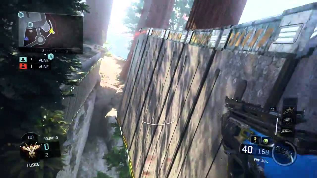 CRAZY REDWOOD WALL RUN KILLCAM! (BO3) #REDRC - YouTube