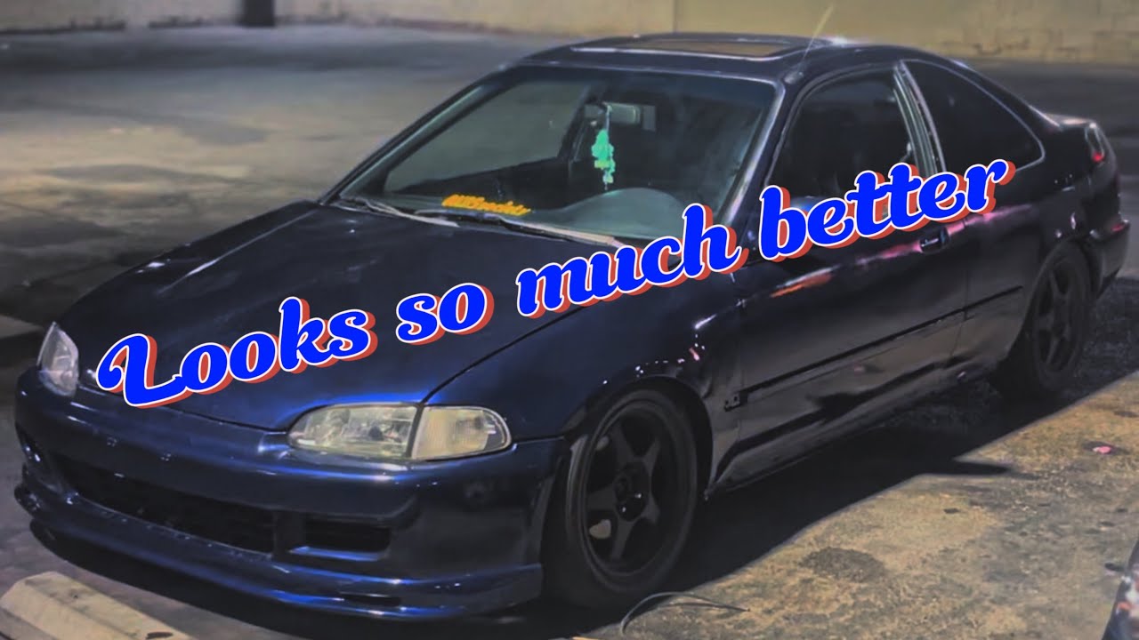 New lip and mirrors for the ej1 - YouTube