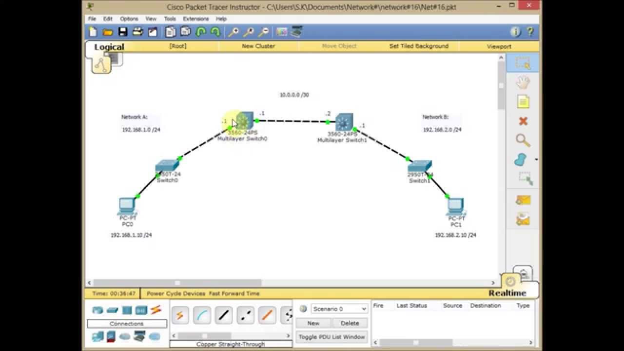 Network16 Routing In Multi Layer Switch Advanced Youtube
