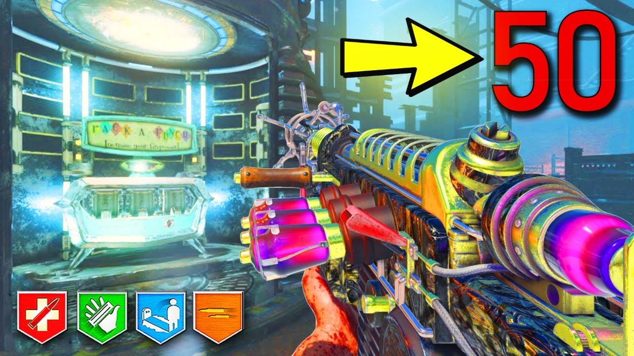 The Giant ROUND 50 or BUST... BO3 ZOMBIES (Easter Egg) - YouTube