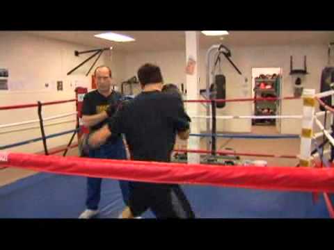 Boxing Punch Shield Workout: Multiple Boxers - YouTube