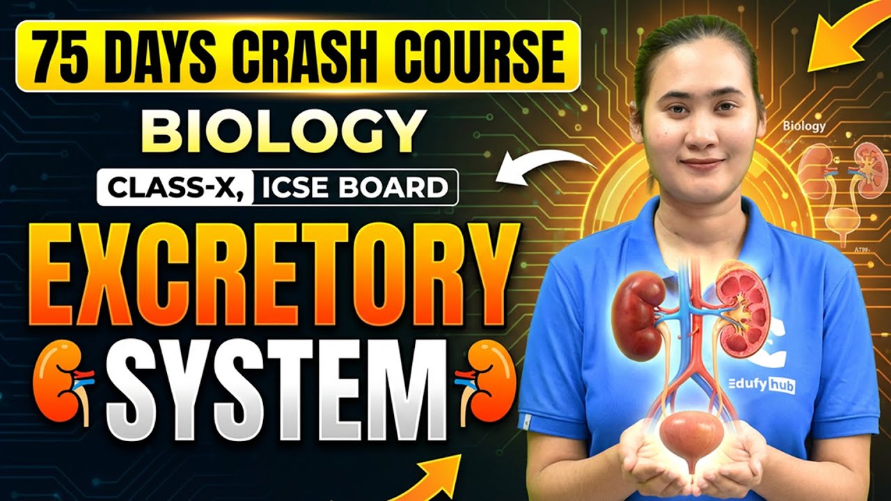 Day-35 | 75 Days Crash Course Biology Class 10 ICSE | Chapter 9 ...