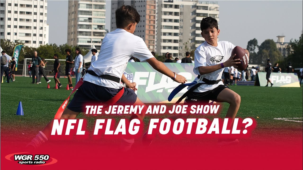 NFL Flag Football a Good Idea? | The Jeremy and Joe Show - YouTube