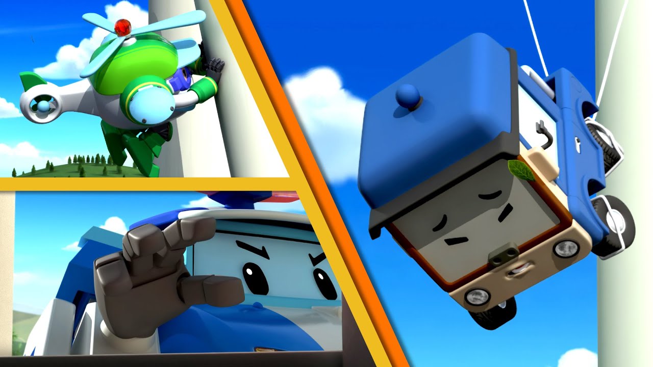 Dia Ventoso | Resgate com POLI : O que Devo Fazer? | Robocar POLI TV ...