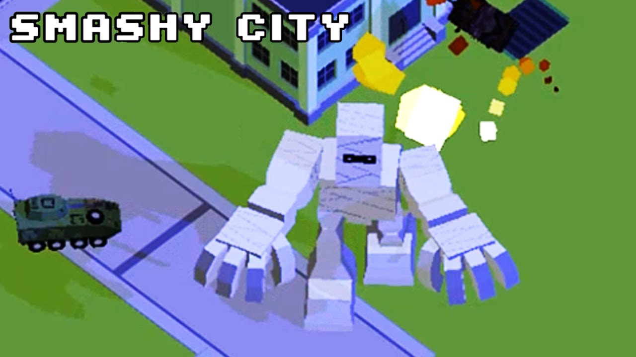 СУПЕР МЕГА МОНСТРЫ в SMASHY CITY #2 ПРОХОЖДЕНИЕ игры про животных МУЛЬТ ...