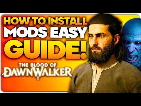 How to Install Mods for The Blood of Dawnwalker EASY GUIDE!