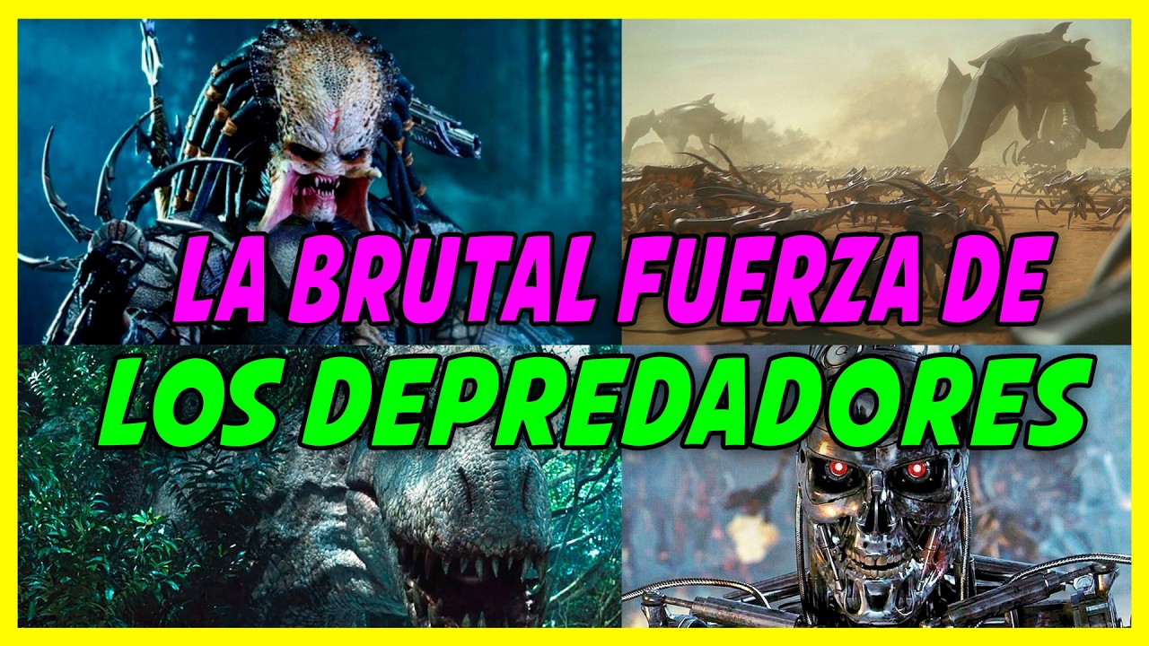 🔴 DEPREDADORES vs TERMINATOR || Predator vs Indominus REX 🦖 - YouTube