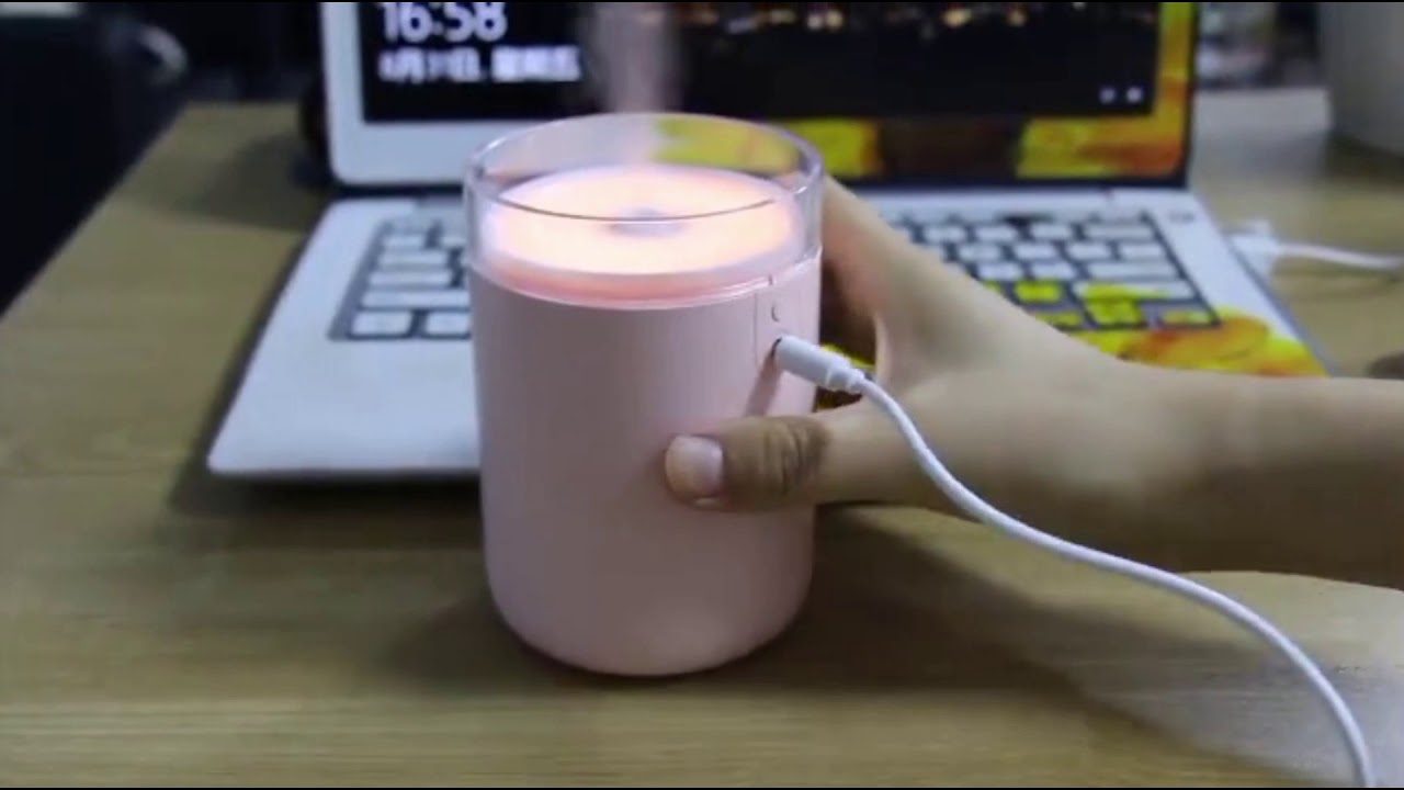 How To Assemble The Ultrasonic Candle Humidifier - YouTube