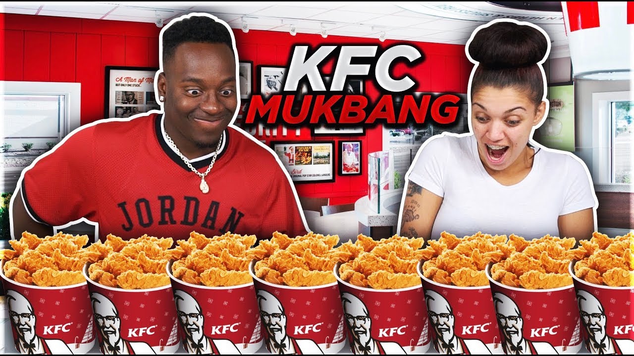 KFC MUKBANG GONE WRONG!! DAMIEN LITERALLY CHOKED ON THE DRIEST BISCUIT ...