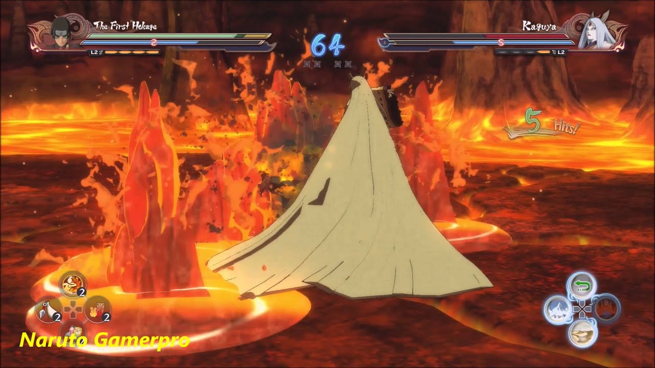 Edo Hashirama Senju Vs. Sage of Six Paths Madara & Kaguya - YouTube