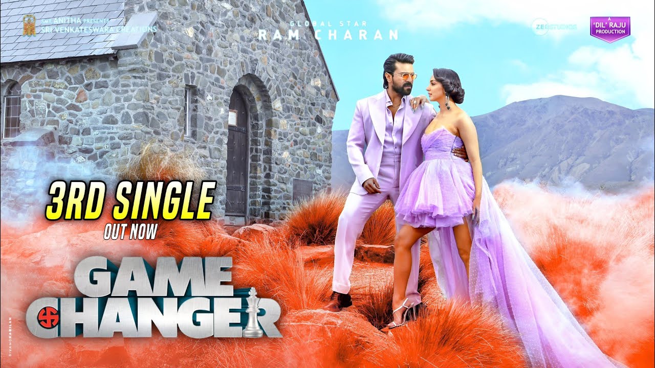 Game Changer - 3rd Song | Ram Charan | Game Changer Third Single ...