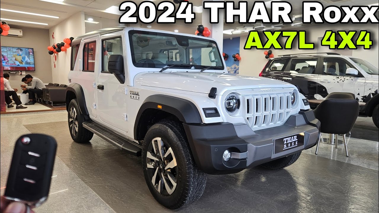 THAR roxx top model 4x4 | अब Off road के साथ Luxury भी 🤩 | THAR roxx ...