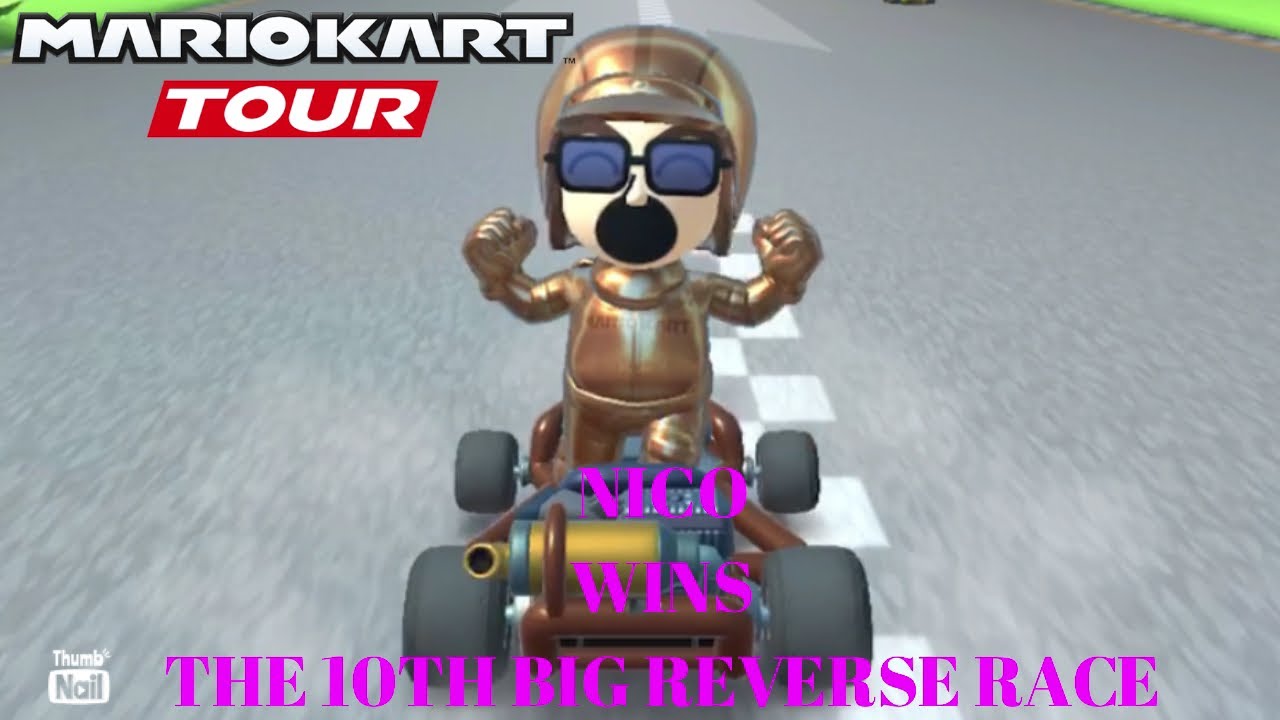 Nico Wins The 10th Big Reverse Race - YouTube
