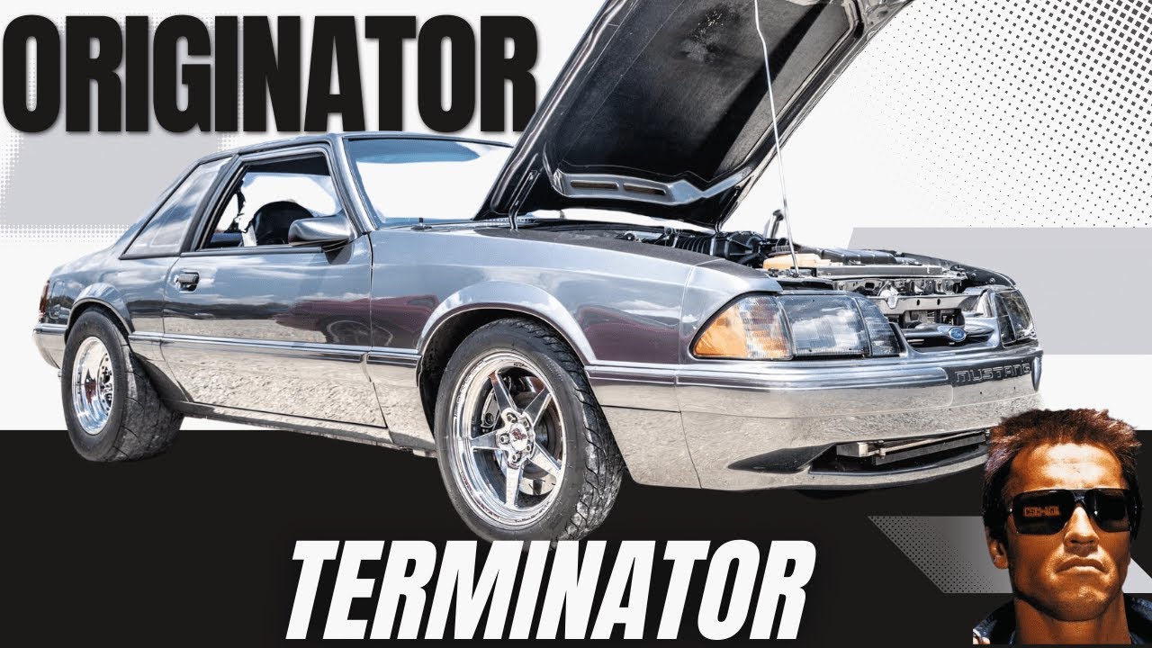 The FIRST EVER Terminator-Swapped Foxbody Mustang 🔥 Mustang History ...