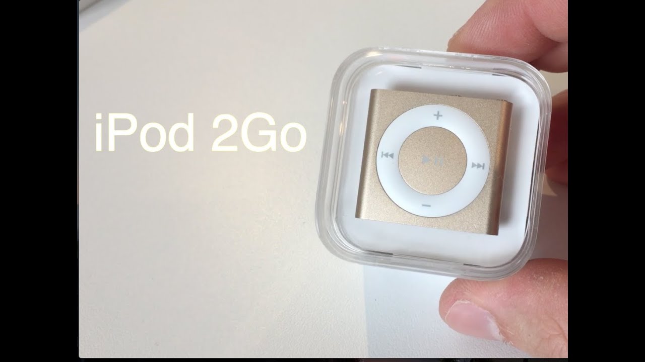 Unboxing iPod Shuffle gold - YouTube