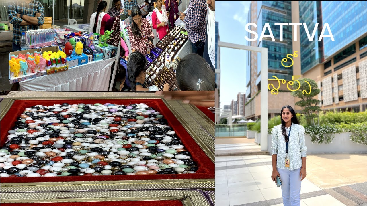 Sattva lo stalls || Mela ||Work place || Sattva building ||Financial ...