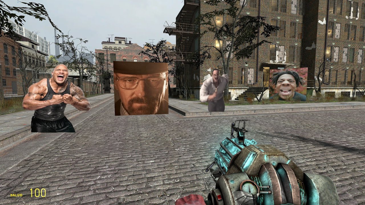Walter White, The Rock, Speed and Senator Armstron - Gmod (Nico's ...