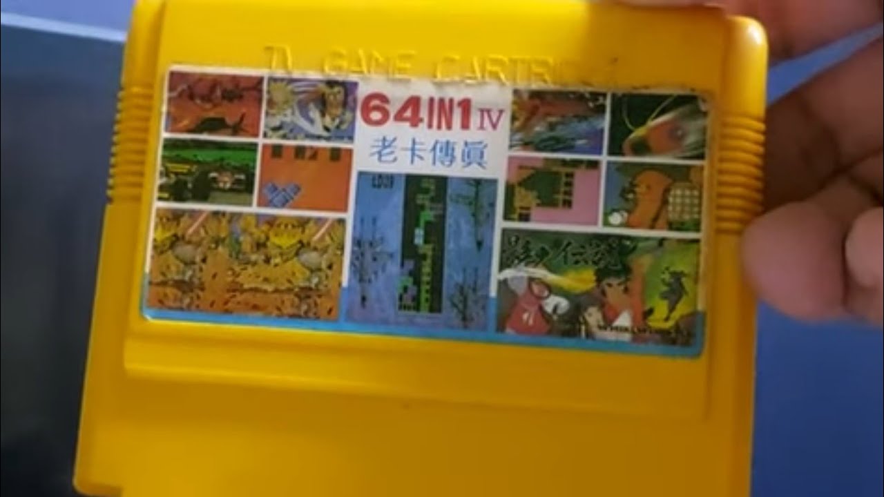 famiclone/dendy multicart 64in1 [ Series IV ] Super HI k - YouTube