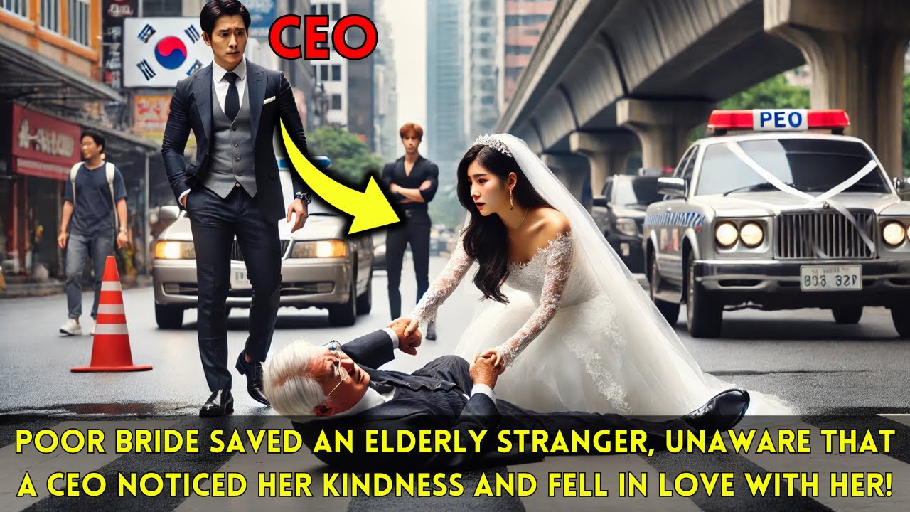 Poor bride saved an elderly man, unaware that a CEO noticed her ...