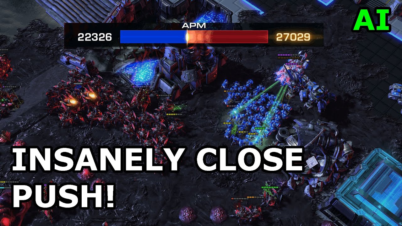 NEVER ENDING PUSH! - GPT vs Eris - Starcraft 2 AI - YouTube