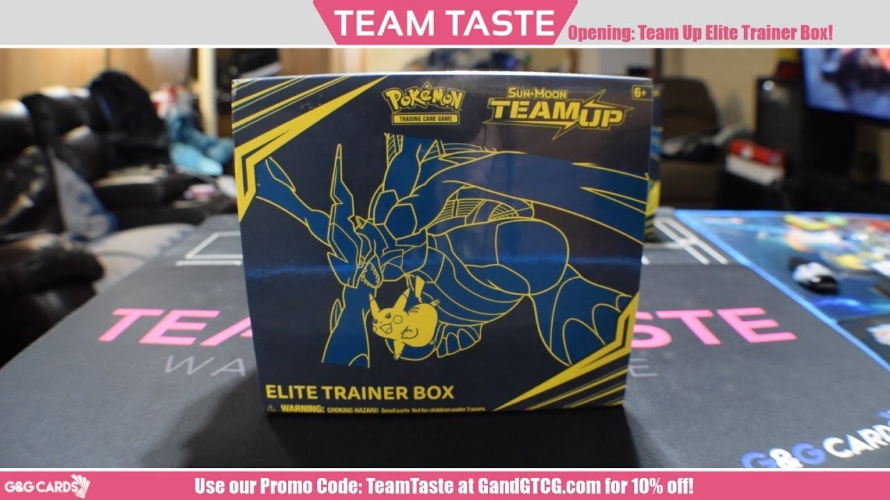 Pokemon Team Up Elite Trainer Box! - YouTube