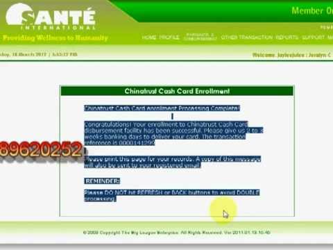 Sante - How to Activate Sante Chinatrust Cash Card - YouTube