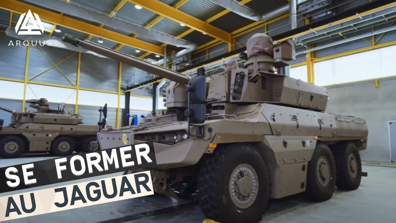 Jaguar : comment dompter le nouveau blindé de l'armée de Terre ? - YouTube
