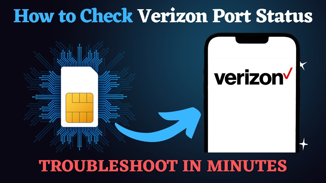 How to Check Verizon Wireless Port Status 2026 (Full Guide) - YouTube